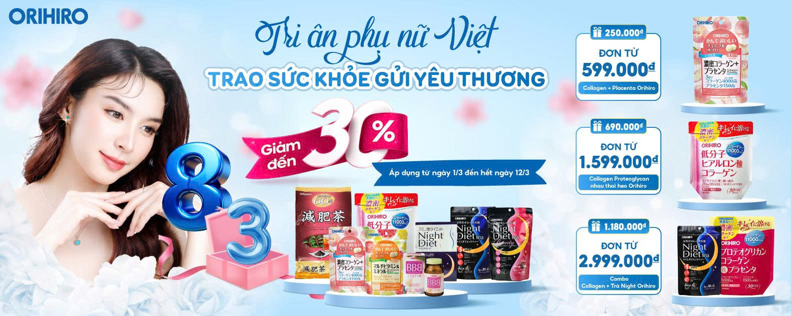 Orihiro Việt Nam - Đại diện chính thức của Orihiro Nhật Bản